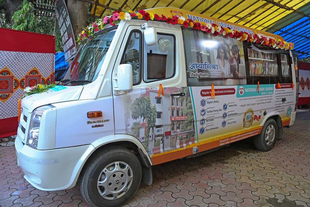 Books on Wheels: National Library introduces Mobile Library - Bandra Buzz